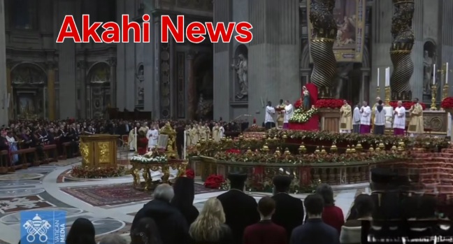 Igbo Language Features at Pope Leo XIV’s Christmas Vigil Mass, Marks ...