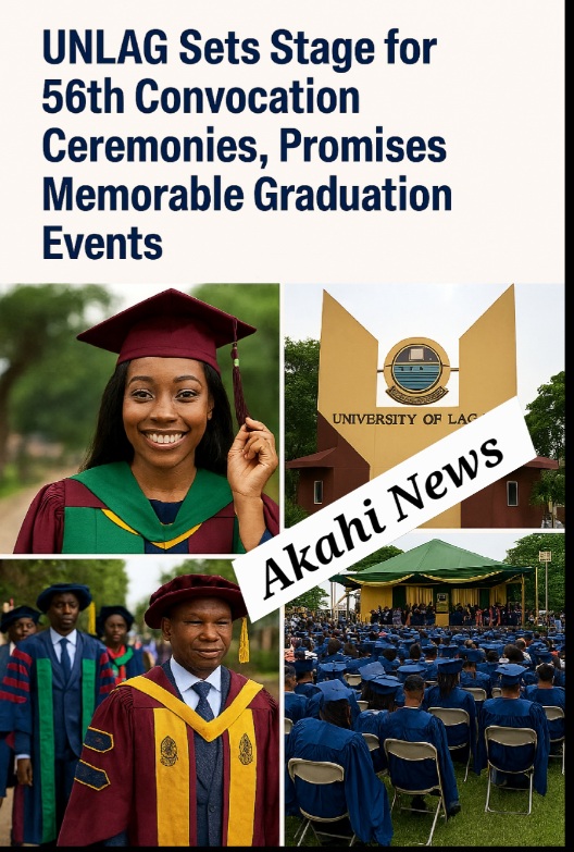 UNILAG Sets Stage for 56th Convocation Ceremonies, Promises Memorable ...