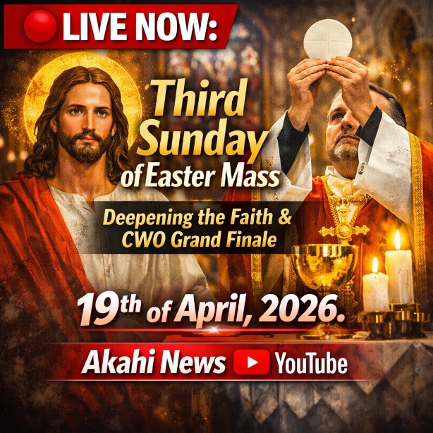 LIVE: Third Sunday of Easter Mass & CWO Grand Finale in Ile-Ife ...